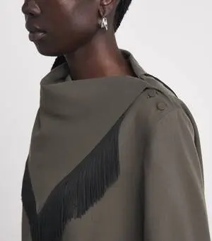 Camilla And Marc Draped-neck Una Shirt