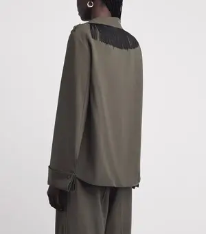 Camilla And Marc Draped-neck Una Shirt