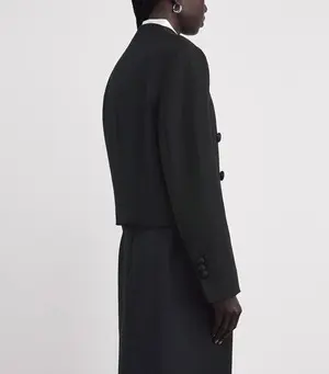 Camilla And Marc Double-breasted Cropped Blazer