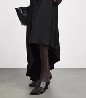 Camilla And Marc Silk Asymmetrical Maxi Dress