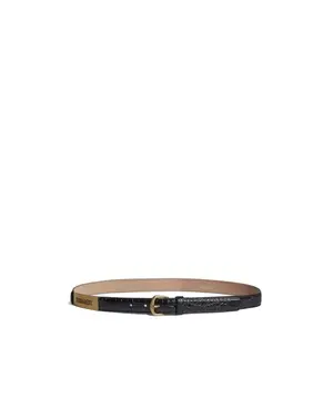 Dsquared2 Logo Plaque Embossed Belt