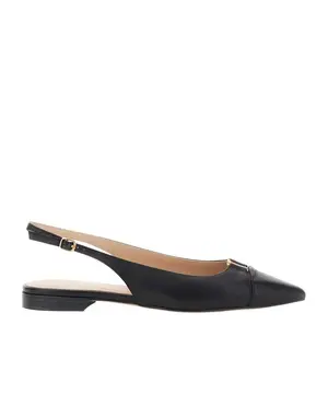 TWINSET Pointed Toe Slingback Flats