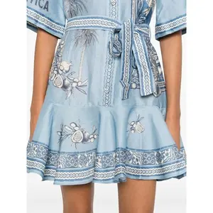 ALEMAIS Villa Romantica Mini Dress