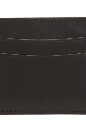 A.p.c. Andr Logo Embossed Cardholder