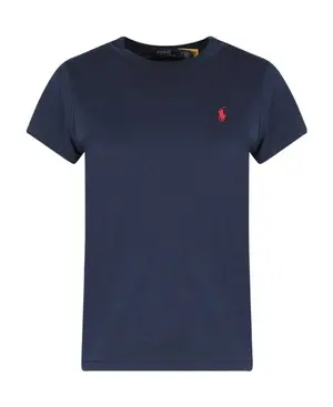 Polo Ralph Lauren Polo Ralph Lauren Embroidered Crewneck T-Shirt Black