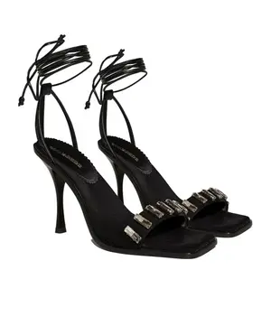 Dsquared2 Square-headed High-heeled Sandals