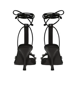 Dsquared2 Square-headed High-heeled Sandals