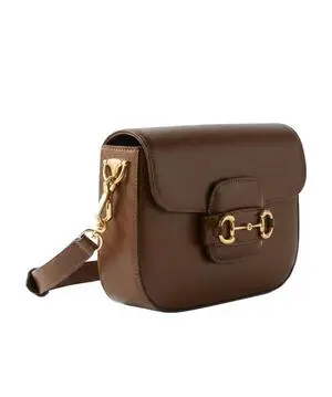 Gucci Horsebit 1955 Mini Crossbody Bag - Brown