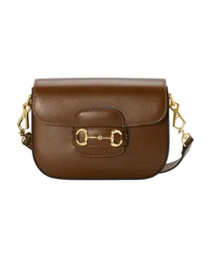Gucci Horsebit 1955 Mini Crossbody Bag - Brown