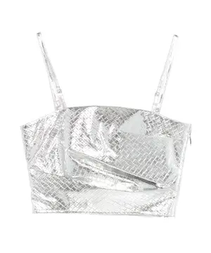 ROTATE BY BIRGER CHRISTENSEN Draped Braided Top