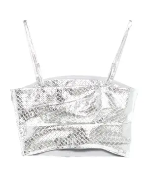 ROTATE BY BIRGER CHRISTENSEN Draped Braided Top