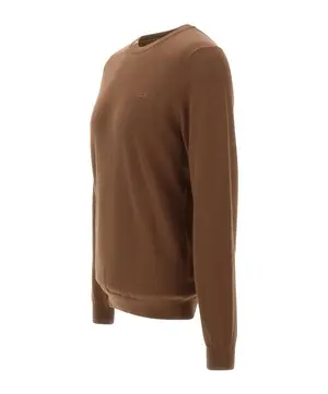 SUN 68 Logo Crew Neck Knitted Sweater
