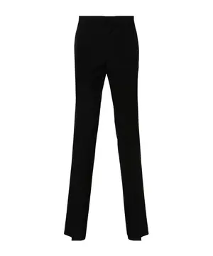 Givenchy Wool Tailored Trousers - Black
