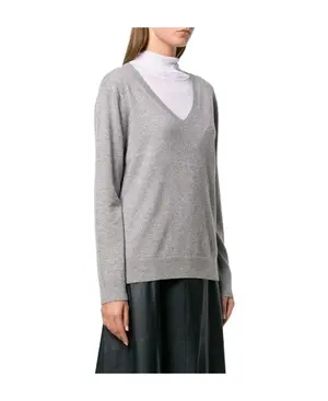 Vince V-neck Fine-knit Cashmere Jumper
