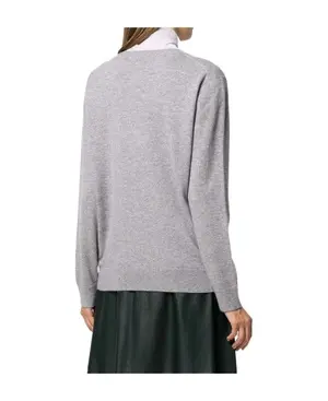 Vince V-neck Fine-knit Cashmere Jumper