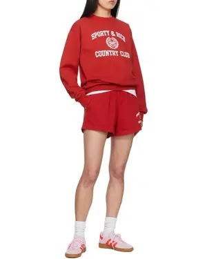 SPORTY  RICH Sporty & Rich Country Club Crewneck Sweatshirt