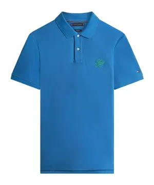 Tommy Hilfiger Short-sleeved Polo Shirt - Blue