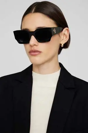 ANINE BING Indio Square Frame Sunglasses