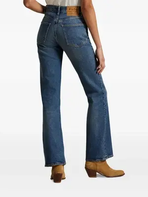 Polo Ralph Lauren Flared Jeans With Faded Wash