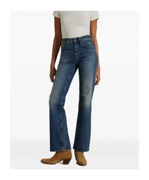 Polo Ralph Lauren Flared Jeans With Faded Wash