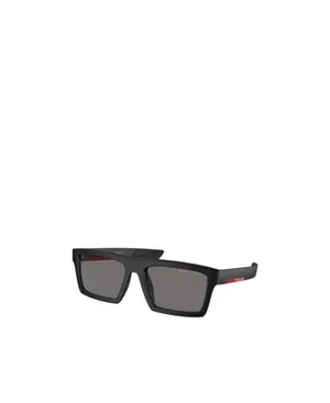 Prada Logo Logo Sunglasses - Gray
