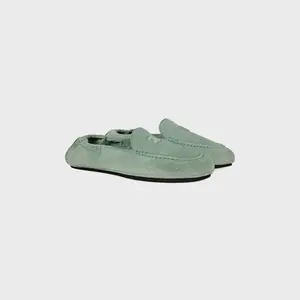 Celine Adam Loafer In Suede Calfskin