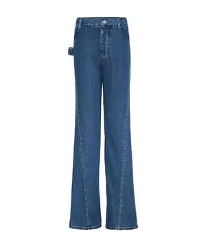 Bottega Veneta High-waisted Flared Jeans - Blue