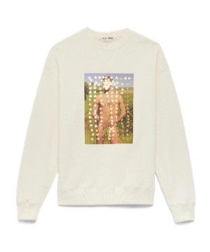 J.W.ANDERSON The Star Man' Printed Sweatshirt - Ecru
