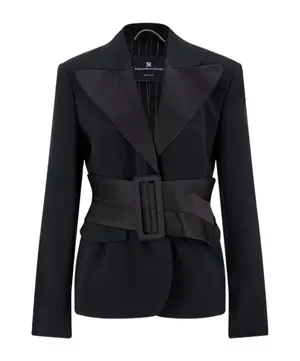 Ermanno Scervino Belted Lapel Blazer