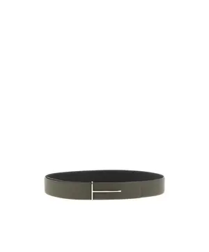 TOM FORD Logo Belt - Black