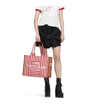 Marc Jacobs Striped Tote Bag