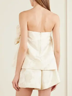 Simone Rocha Gathered Flower Top