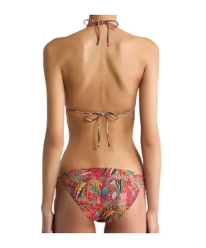 Etro Bikini With Paisley Foliage Motif