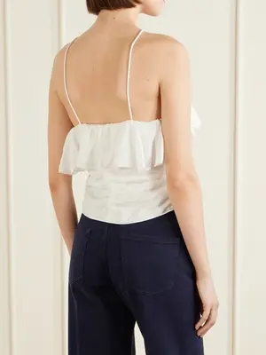 Isabel Marant Étoile Djimia Ruffled Vest