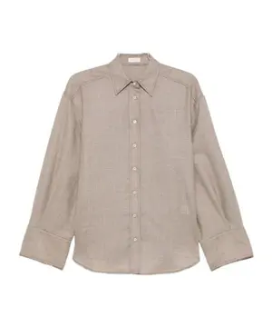 Brunello Cucinelli Monili Trim Button-fastening Shirt