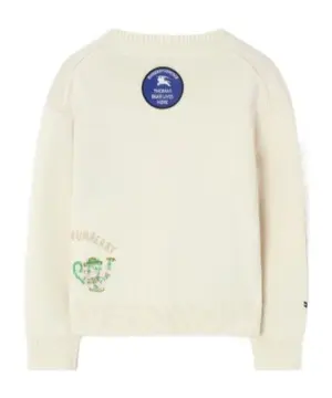 Burberry Tea Party Cotton Blend Cardigan