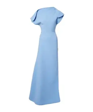 Maticevski Absolve Draped Gown - Blue