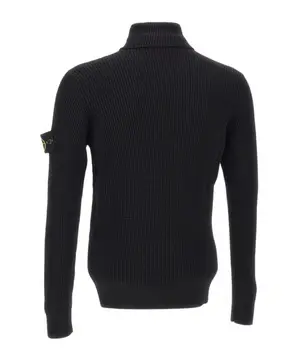 Stone Island Ribbed Turtle-neck Sweater