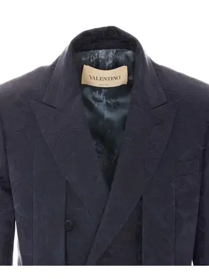 Valentino Garavani Long-sleeved Jacket With Tie Detail