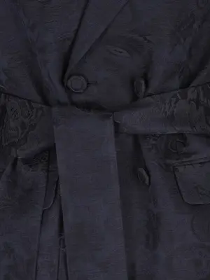Valentino Garavani Long-sleeved Jacket With Tie Detail