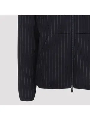 Moncler Reversible Hooded Short Jacket - Black