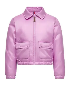 Moncler Lanset Down Shirt Jacket - Lavender