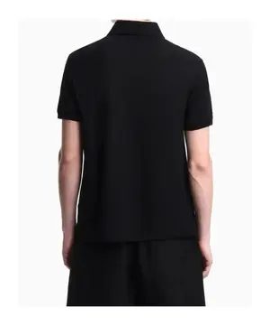 Emporio Armani Button Detailed Short-sleeved Polo Shirt