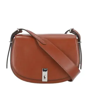 Ralph Lauren Polo Saddle Polo Id Foldover-top Crossbody Bag - Brown