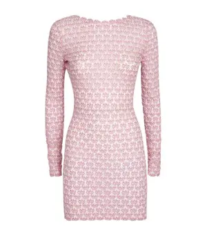 Missoni Metallic Jacquard Weave Mini Dress