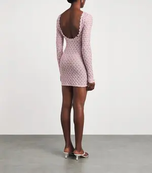 Missoni Metallic Jacquard Weave Mini Dress