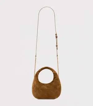 Saint Laurent Mini Icarino Top-handle Bag - Beige