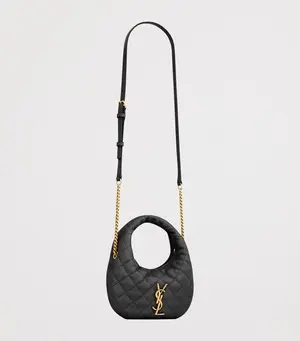 Saint Laurent Mini Icarino Top-handle Bag - Black