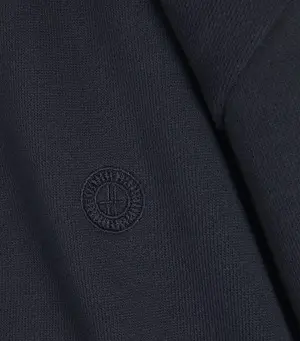 Harrods Cotton Jersey Quarter-zip Sweatshirt