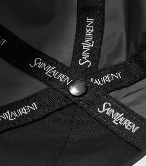 Saint Laurent Technical Logo Baseball Cap
